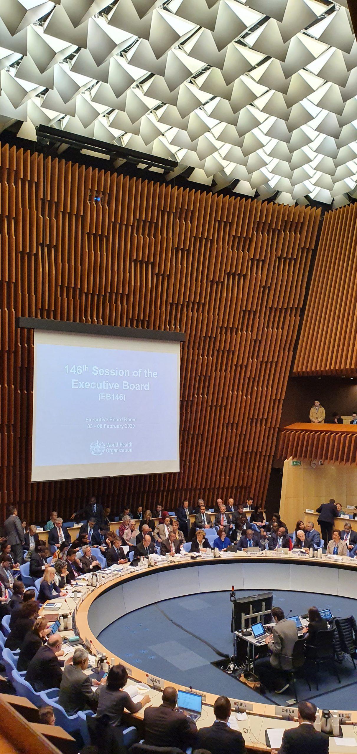 WHO 146th Executive Board Meeting – the technical meets the political